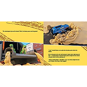 Hot Wheels City: Pizza Party Peril!: Car Racing Storybook with 45 Stickers for Kids Ages 3 to 5 Years