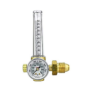 VICTOR Flowmeter Regulator for Argon, Argon/CO2 and Helium. For TIG and MIG Welders, Model: GRF400-580