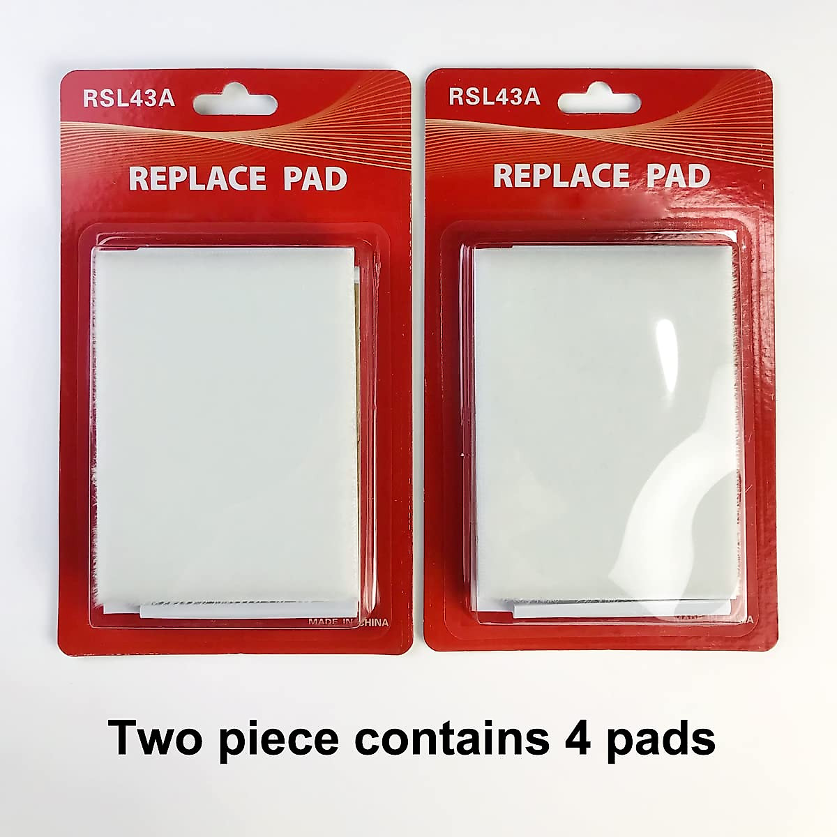 BANCOO Paint Edger Replacement Pads for RSL43, Edge Painting Tool for Walls Pads,Replacement Pad Bundle for Corner Painter and Trim Painting Tool (4 Pads Included)