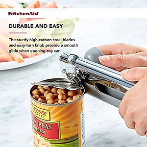 KitchenAid No Mess Multi Function Can Opener, One size, Gray