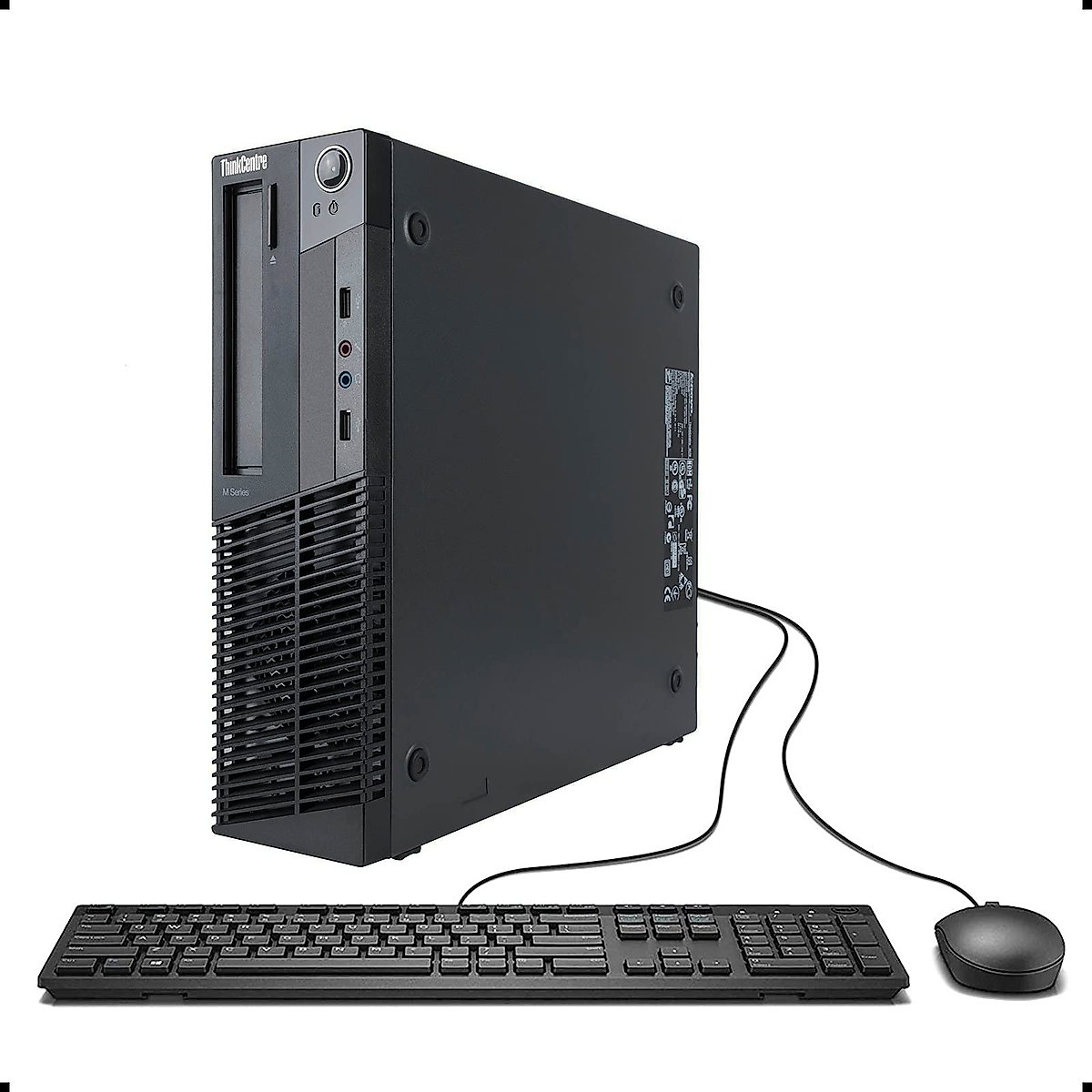 Lenovo ThinkCentre M92p High Performance SFF Desktop Computer, Intel Core i5 CPU up to 3.6GHz, 8GB DDR3 RAM, 500GB HDD, Windows 10 Professional (Renewed) (i5 8GB WiFi)