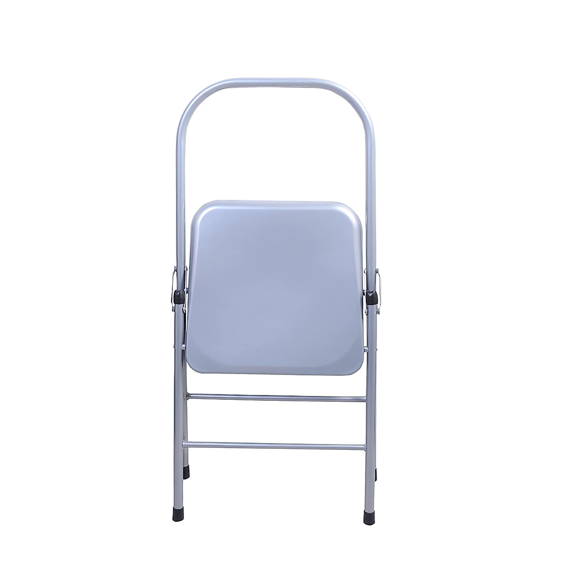YOGIKUTI Yoga Chair, Metal Yoga Chair, Iyengar Yoga Chair, Yoga Chair, Chair for Yoga, Backless Yoga Chair, (Standard)