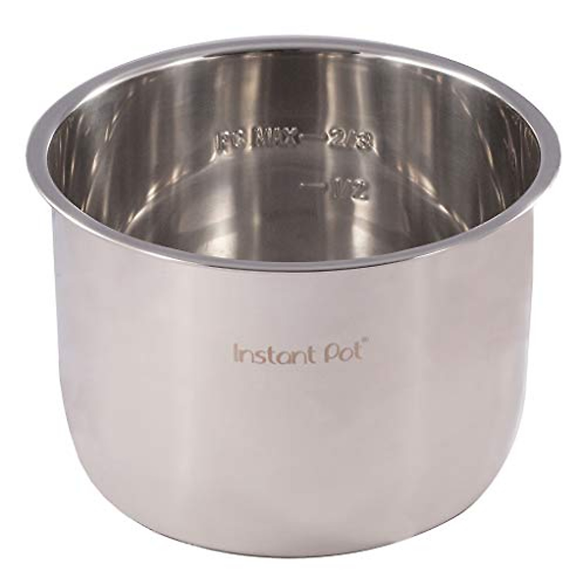 Instant Pot Stainless Steel Inner Cooking Pot 8-Qt, Polished Surface, Rice Cooker, Stainless Steel Cooking Pot