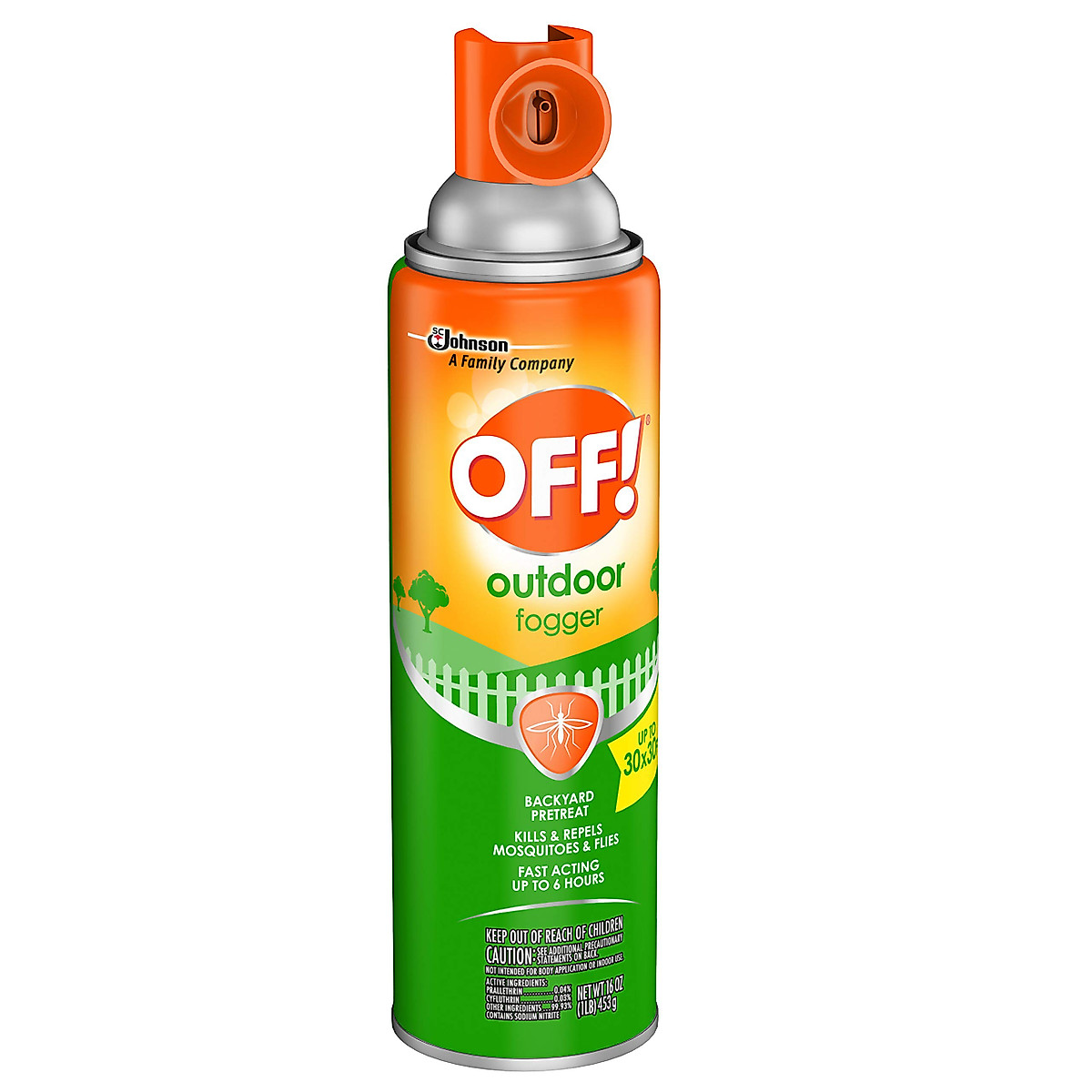 OFF! Wooden Backyard Pretreat Outdoor Fogger, 16 Ounces - 3 Pack