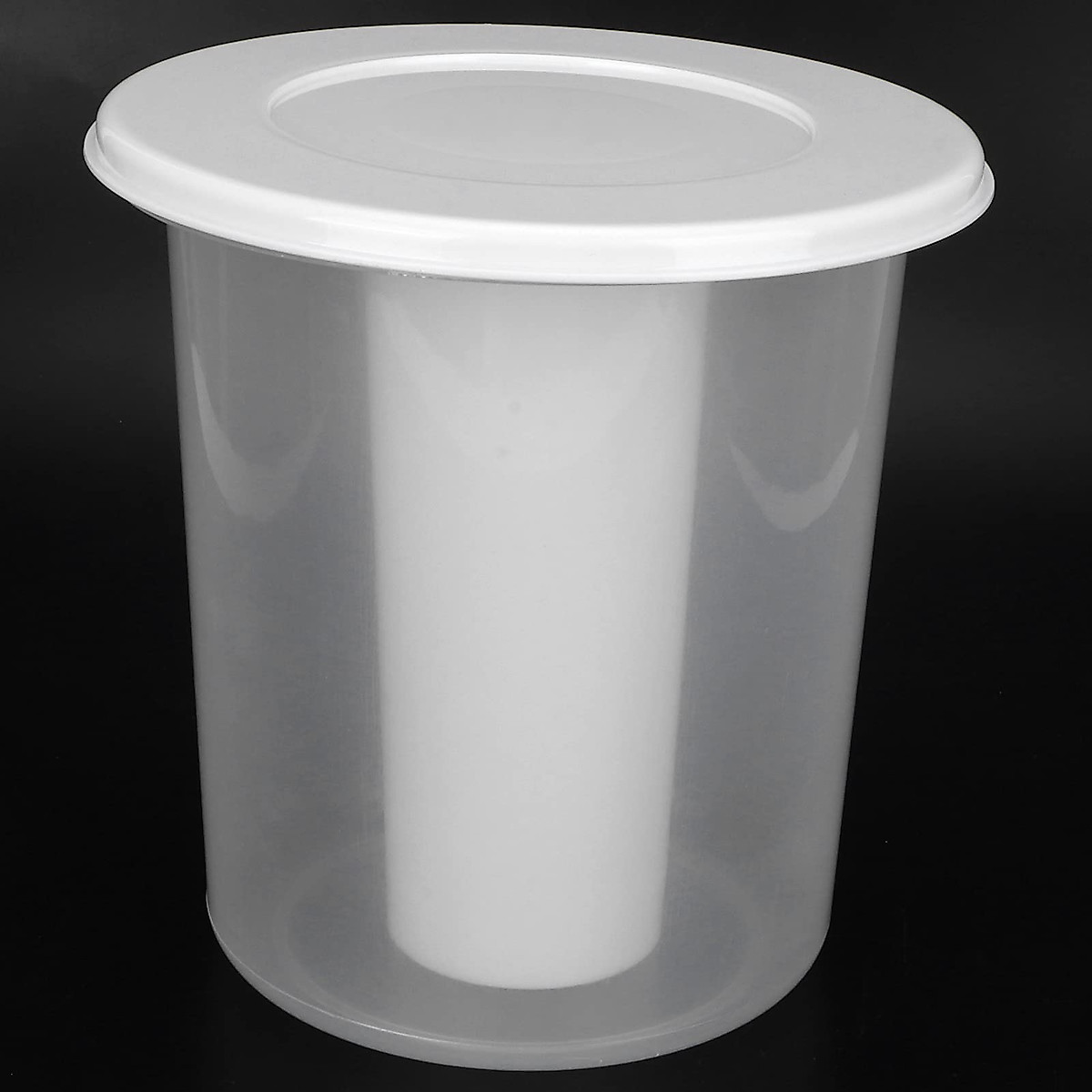 Clear Ice Cup Reusable Shaved Ice Molds Jars for Ice Bucket Refillable Making Model with Lid