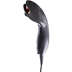 Honeywell MK9520-37A38 Voyager Series 9520 Single-Line Laser Scanner Kit, USB, with Stand, Coiled Low Speed USB Direct Cable, Documentation, Black