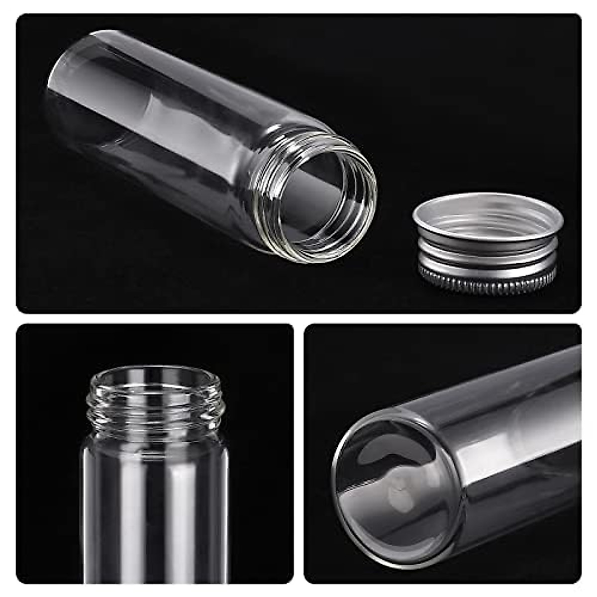 TOBWOLF Portable Spice Bag with 9 Spice Jars, Canvas Seasoning Storage Bag Organizer, Seasoning Bottle Holder with Mini Condiment Bottle, Condiment Container Set for Outdoor Camping BBQ Picnic - Green