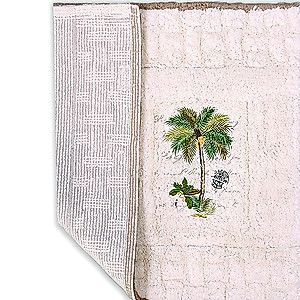 Avanti Linens - Bath Mat, Soft & Absorbent Rug, Nature Inspired Bathroom Accessories (Colony Palm Collection)