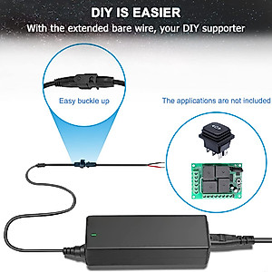 UYGALAXY 29V 2A Recliner Power Supply of Linear Actuator Motor AC/DC Adapter Transformer Compatible for Lift Chair,Electric Sofa Limoss OKIN