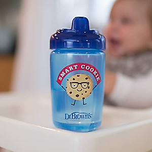 Dr. Brown’s Milestones Hard Spout Sippy Cup, Blue, 12oz, 2 Pack, 12m+