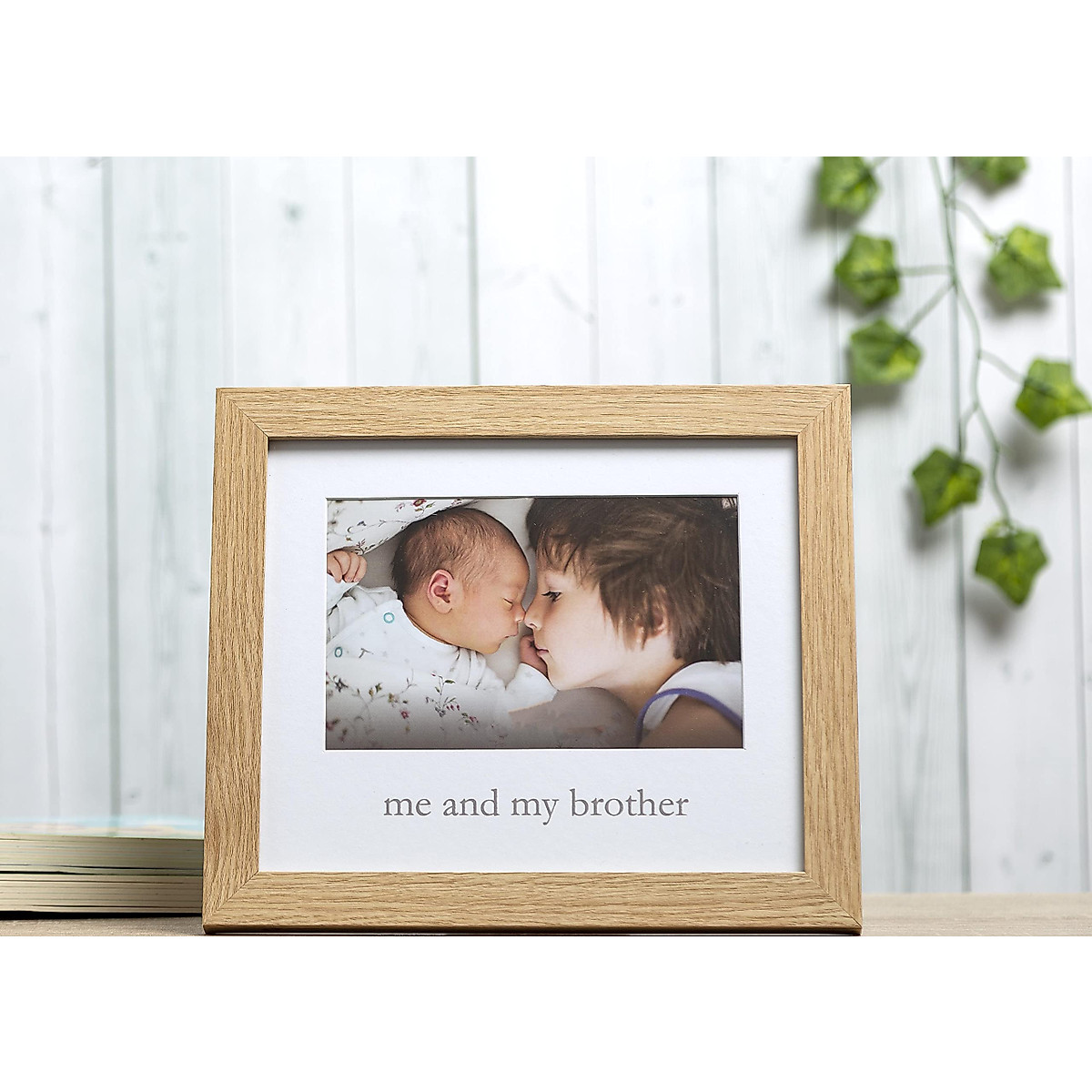 Kate & Milo Me & My Brother Frame, Sibling Keepsake Frame, Baby Nursery Décor Wall Art Picture Frame