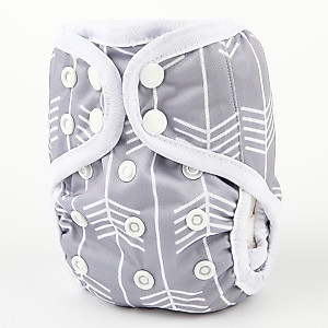 Sigzagor Newborn Baby Diaper Nappy Cover 8lbs-10lbs (Arrow)