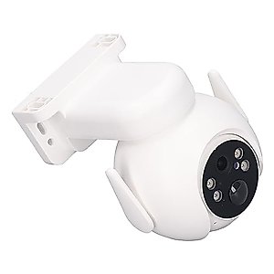 Solar Security Camera, HD 4MP Prevent Flicker Weather Resistant Home Surveillance Camera Color Night Viewing 2 Way Talk IP66 Waterproof for Remote Monitoring