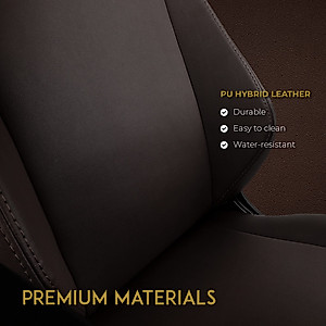 noblechairs Hero Gaming Chair/Office Chair with Lumbar Support, PU Hybrid Leather, Java Edition