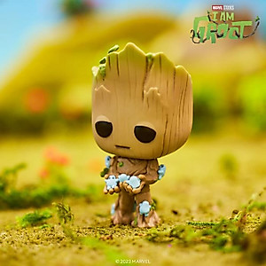 Funko Pop! Marvel: I Am Groot, Groot with Grunds