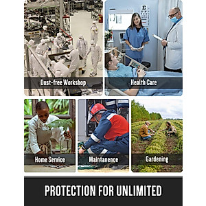 OhanaPro Premium Disposable Non Slip Boot & Shoe Covers - Pack of 50 - Waterproof Double Layer Bottom - Extra Thick, Durable, Recyclable - One Size Fits Most