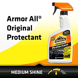 Original Protectant Spray by Armor All, Car Interior Cleaner Protects and Preserves Car's Rich Look, 16 Oz