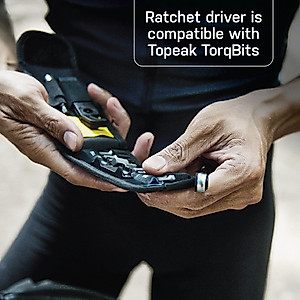 Topeak TT2524 Ratchet Rocket Lite DX Tool , Black, 12