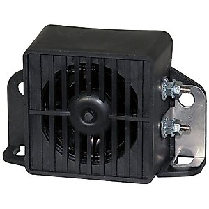 Buyers Products BA0972 Self-Grounding Back-Up Alarm (with 97 Decibel Low Frequency Tone) , Black
