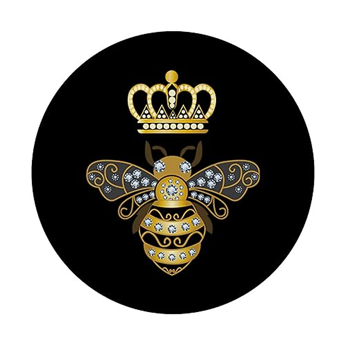 Bee Honeybee Mount Stand Holder Grip PopSockets PopGrip: Swappable Grip for Phones & Tablets PopSockets Standard PopGrip