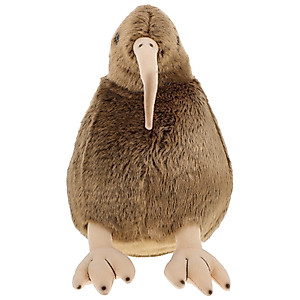 Kiwi Bird Stuffed Plush Toy: Kiwi Bird Plush Stuffed Doll Soft Furry Stuffed Animal Toys for Pets Dogs Puppy 12cm