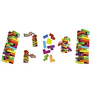 Hasbro Gaming Jenga Tetris Game