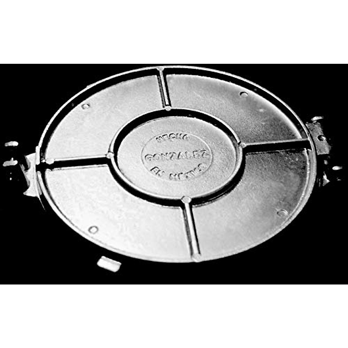 Made in Mexico Gonzalez Polished Authentic Mexican Tortilla Press Maker Aluminum 8" Traditional Tortilladora