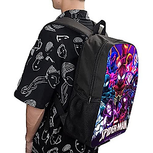 Classic Superheroes Backpack Lightweight Durable School Bags Vacation Travel Backpack Gift for Boys Girls