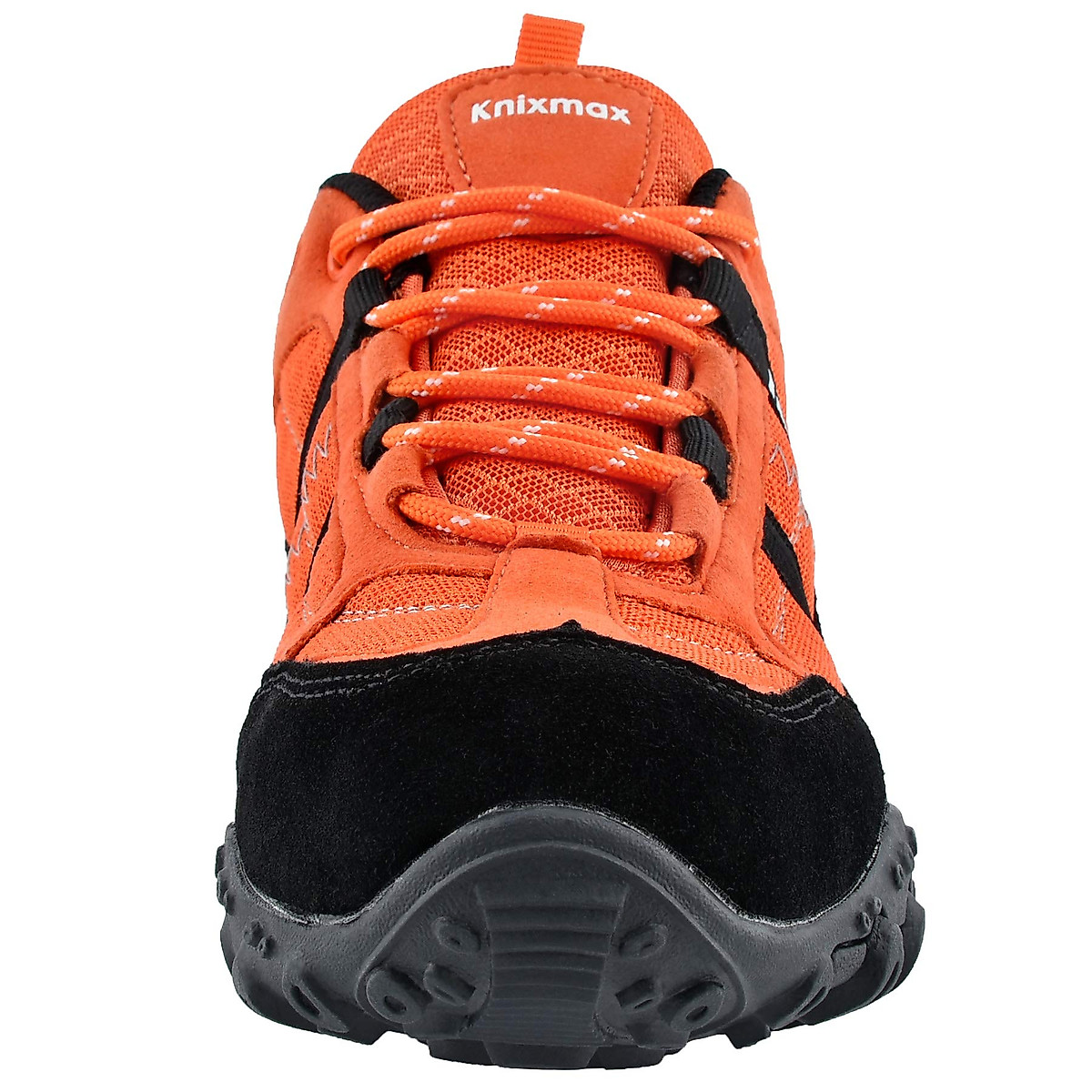 Knixmax Women's Hiking Shoes Lightweight Non-Slip Climbing Trekking Sneakers for Woman Camping Backpacking Shoe Grey Size 8 US/EU 39