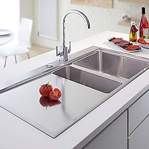 Garbage Disposal Air Switch Kit Dual Outlet Sink Top Waste Disposer On/Off Switches with ABS Power Module Long Stainless Steel Polished Button by CLEESINK