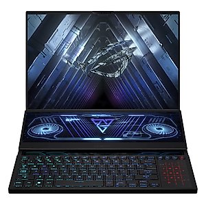ASUS ROG Zephyrus Duo 16 Gaming Laptop, 16” 165Hz ROG Nebula HDR QHD 16:10 Display, NVIDIA GeForce RTX 3080 Ti, AMD Ryzen 9 6900HX, 32GB DDR5, 2TB SSD, Windows 11 Pro, GX650RX-XS97 (Renewed)