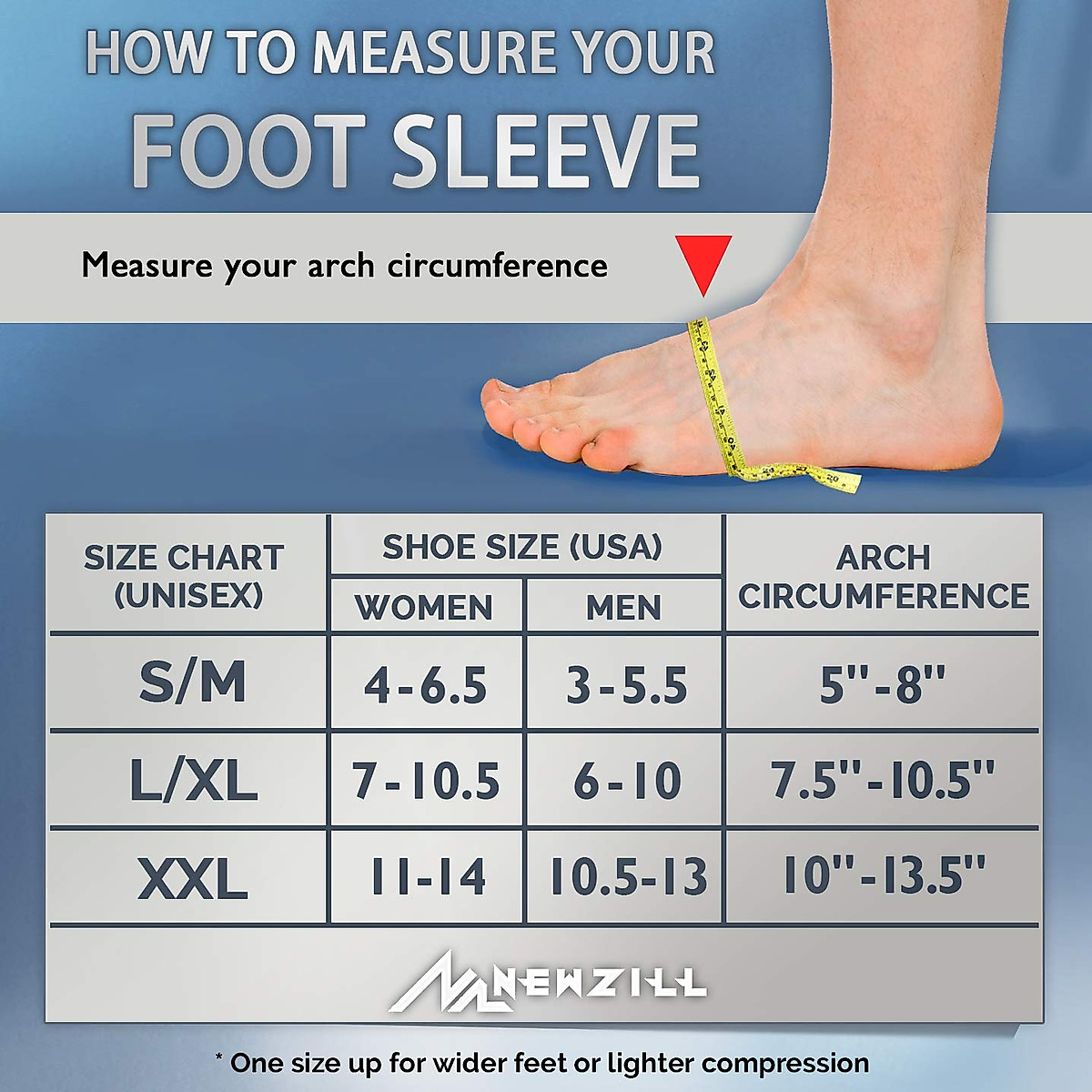 NEWZILL Plantar Fasciitis Socks with Arch Support, Best 24/7 Foot Care Compression Sleeve, Eases Swelling & Heel Spurs, Ankle Brace Support, Increases Circulation (L/XL, White)