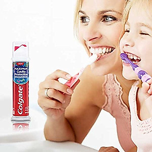 Colgate Kids Toothpaste Pump, Maximum Cavity Protection, 4.4 ounces (12 Pack)