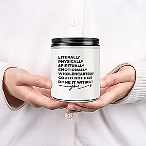 Fairy's Gift Thank You Candle - Gratitude Gifts, Thankful Gifts - Mothers Day, Appreciation, Thank You Gifts for Women, Men, Coworkers, Boss, Mentor, Teacher, Friend - Birthday, Proud of You Gifts