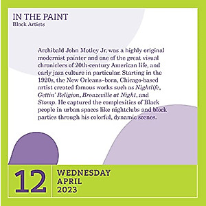 A Year of Good Black News Page-A-Day Calendar 2023: Because Just One Black History Month Isn't Enough