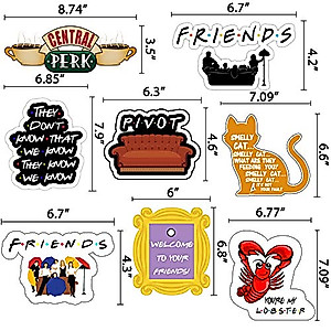 30Ct Friends TV Show Party Hanging Decorations, Friends Theme Friends Fan Birthday Party Decorations Supplies