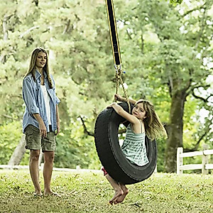 iCool Tree Swing Hanging Straps Kit, 5ft, Holds 2800lbs, Extra Long, with Safe Lock Snap Carabiners and Pouch, Perfect for Tree Swings and Hammock, Easy and Fast Installation