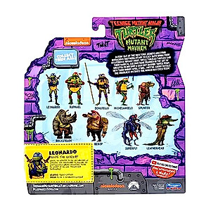 Teenage Mutant Ninja Turtles: Mutant Mayhem 4.5” Leonardo Basic Action Figure by Playmates Toys