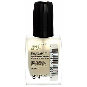 Sally Hansen Big Matte Top Coat, 0.4 Fl Oz (Pack of 1)