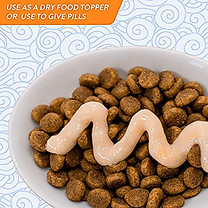 INABA Churu Cat Treats, Grain-Free, Lickable, Squeezable Creamy Purée Cat Treat/Topper with Vitamin E & Taurine, 0.5 Ounces Each Tube, 50 Tubes, Tuna Variety