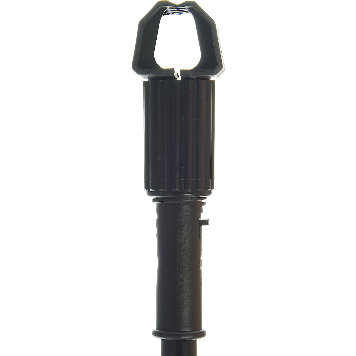 Carlisle FoodService Products 3697000 Vinyl Coated Metal Mop Handle, 15/16" Diameter x 60" Length, Black, for Jaw Style Wide Band Mops