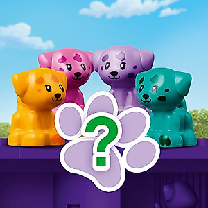 LEGO Friends Emma’s Dalmatian Cube 41663 Building Kit; Puppy Toy Creative Gift for Kids Comes with an Emma Mini-Doll Toy, New 2021 (41 Pieces)