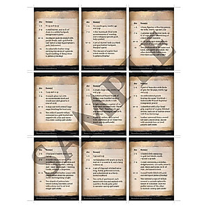 Nord Games Dungeons and Dragons 5th Edition Deck of Cards – Treasure Trove Level 1-4 52 Cards - Games for Adults and Kids – DND Books – Gaming Accessories - Compatible with D&D 5e