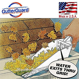 The Wedge Downspout Gutter Guard Gutter Scoop Gutter Cleaning Tool for Standard gutters, Under Gutter Guards