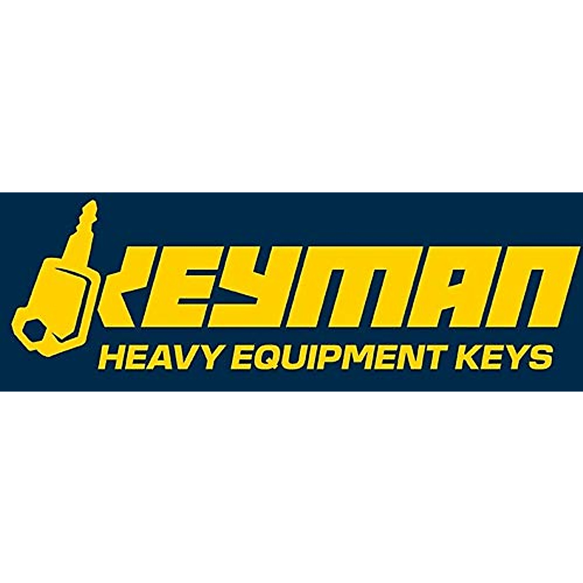 Keyman OEM Style Replacement Heavy Construction Equipment 12 Ignition Key Set made to fit Cat JD Komatsu Case JCB Volvo Hyster Sany OEM Style