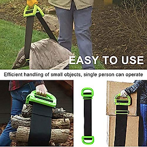 Moving Straps Lifting Kit Moving Strap for 2-Person and Widen Handle Lifting Straps for 1-Person Furniture Moving Straps for House-Moving, Mattress, Appliances, Boxes, Heavy Objects Moving