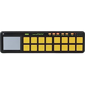 Korg nanoPAD2 Slim-Line USB Controller - Orange/Green