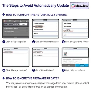 ManyJets 206A Compatible Toner Cartridge with Chips Replacement for HP 206A W2110A 206X W2110X Black Work with HP Pro M283fdw M255dw M283cdw M282nw M283fdn M255nw Printer (Black,2-Pack,with Chips)