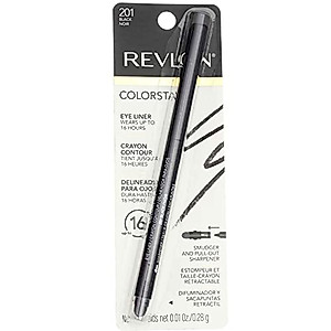 Revlon ColorStay Eyeliner with SoftFlex, Black 201, 0.01 Ounce (28 g) (Pack of 2)