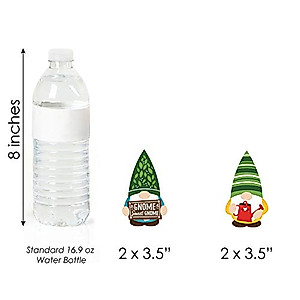 Big Dot of Happiness Garden Gnomes - DIY Shaped Forest Gnome Party Cut-Outs - 24 Count